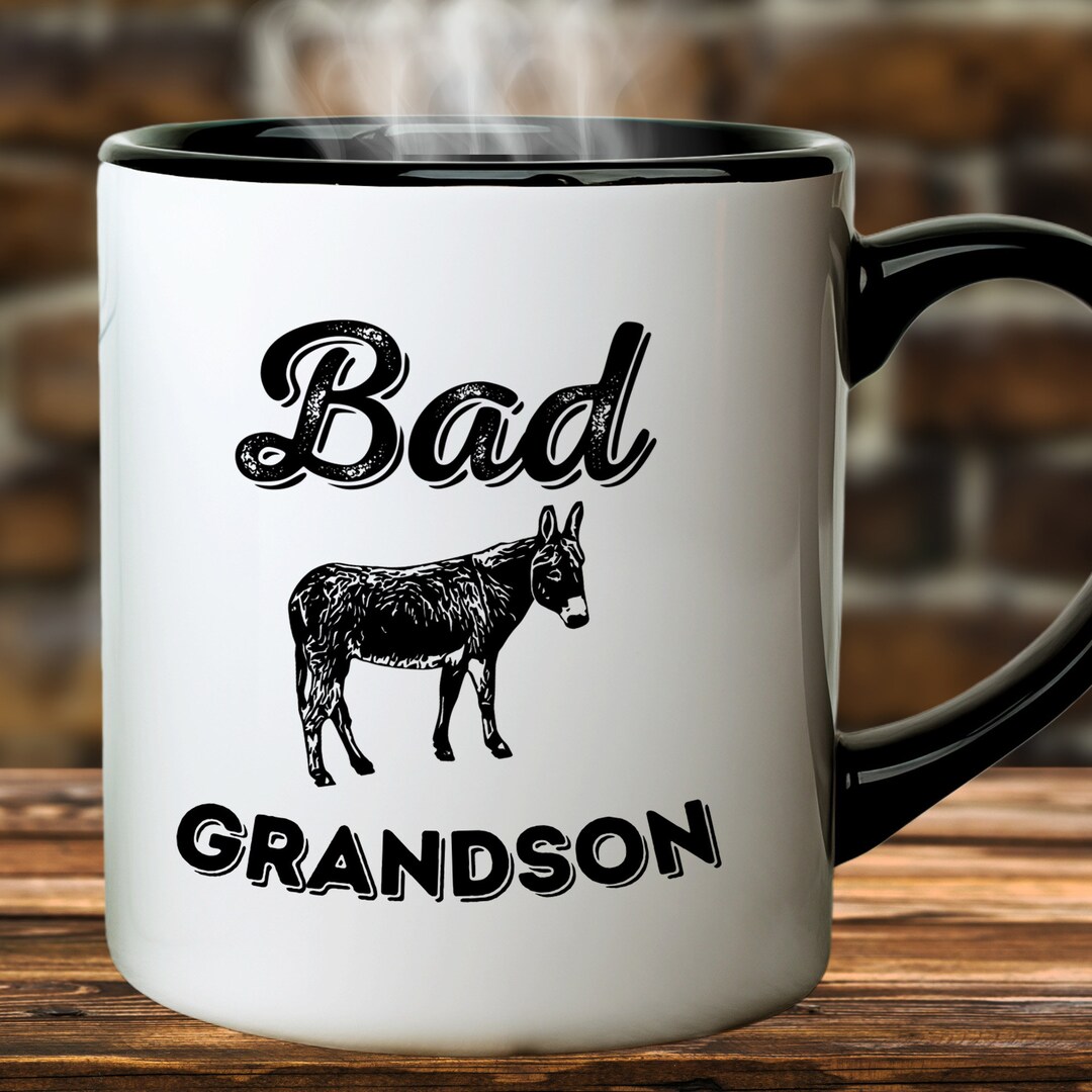 Bad Ass Grandson Funny Birthday Gift, Christmas Gift , Funny Grandson ...