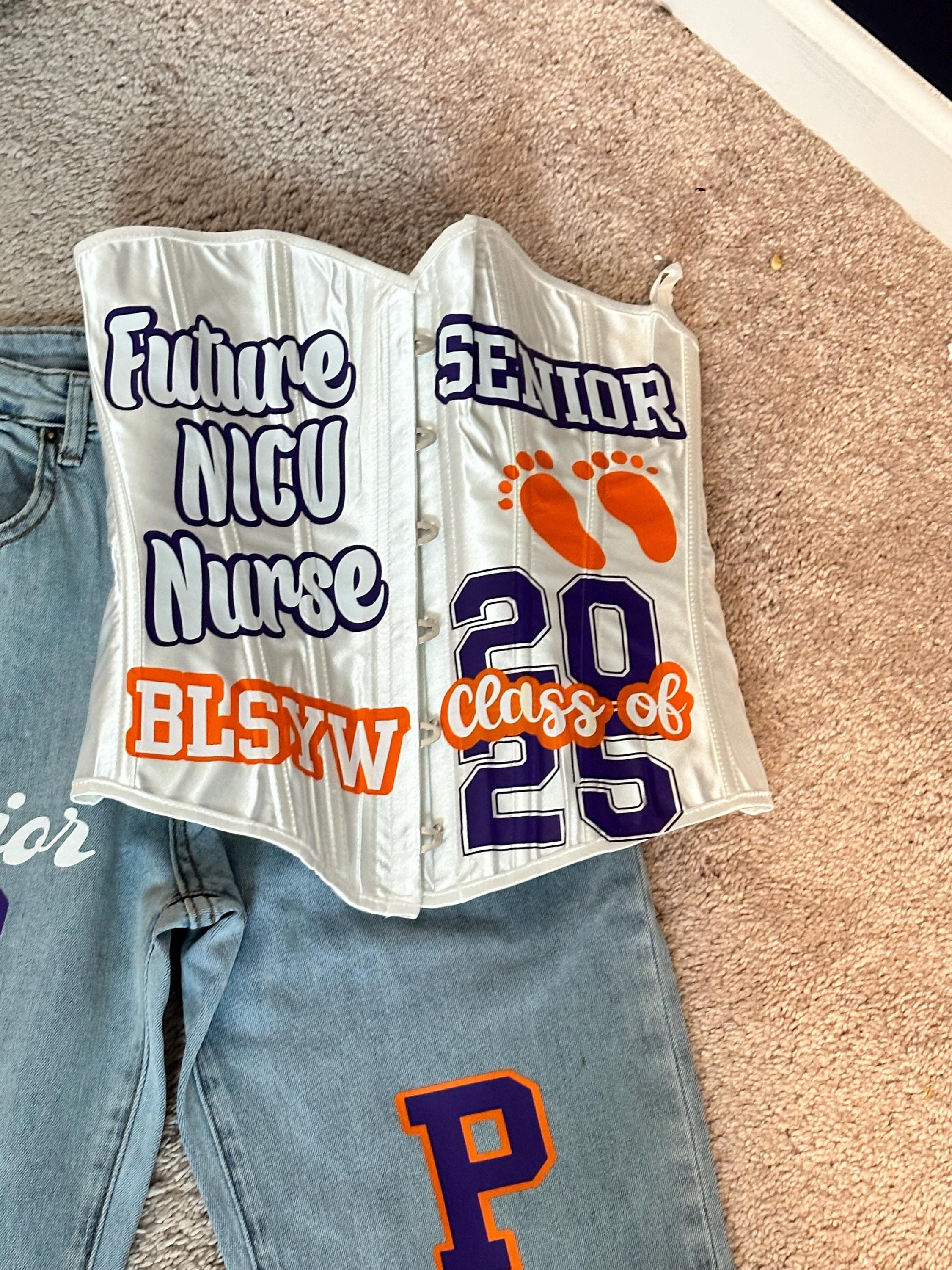 Senior Corset & Jeans Sets - Etsy