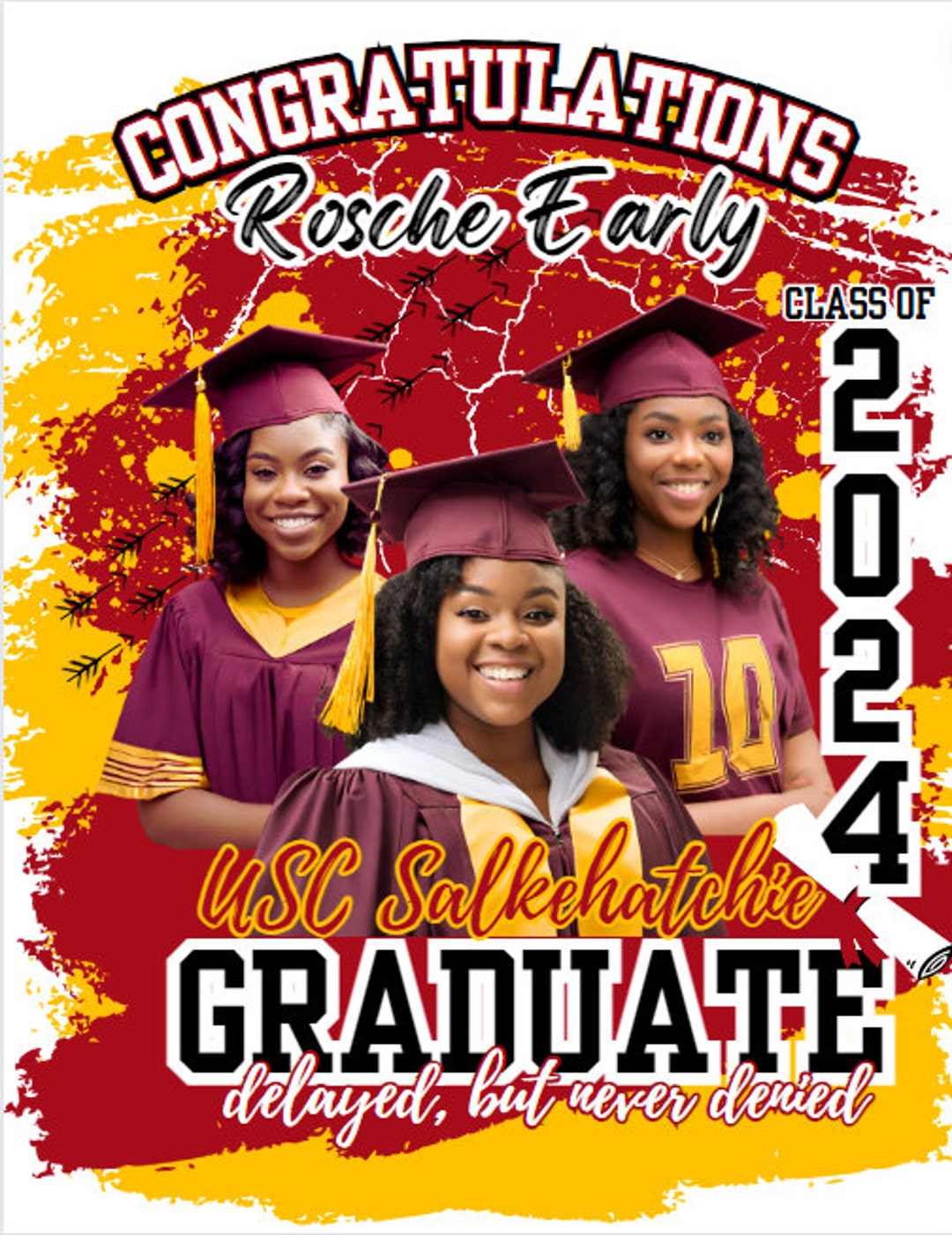 Graduate T-shirt Template - Etsy