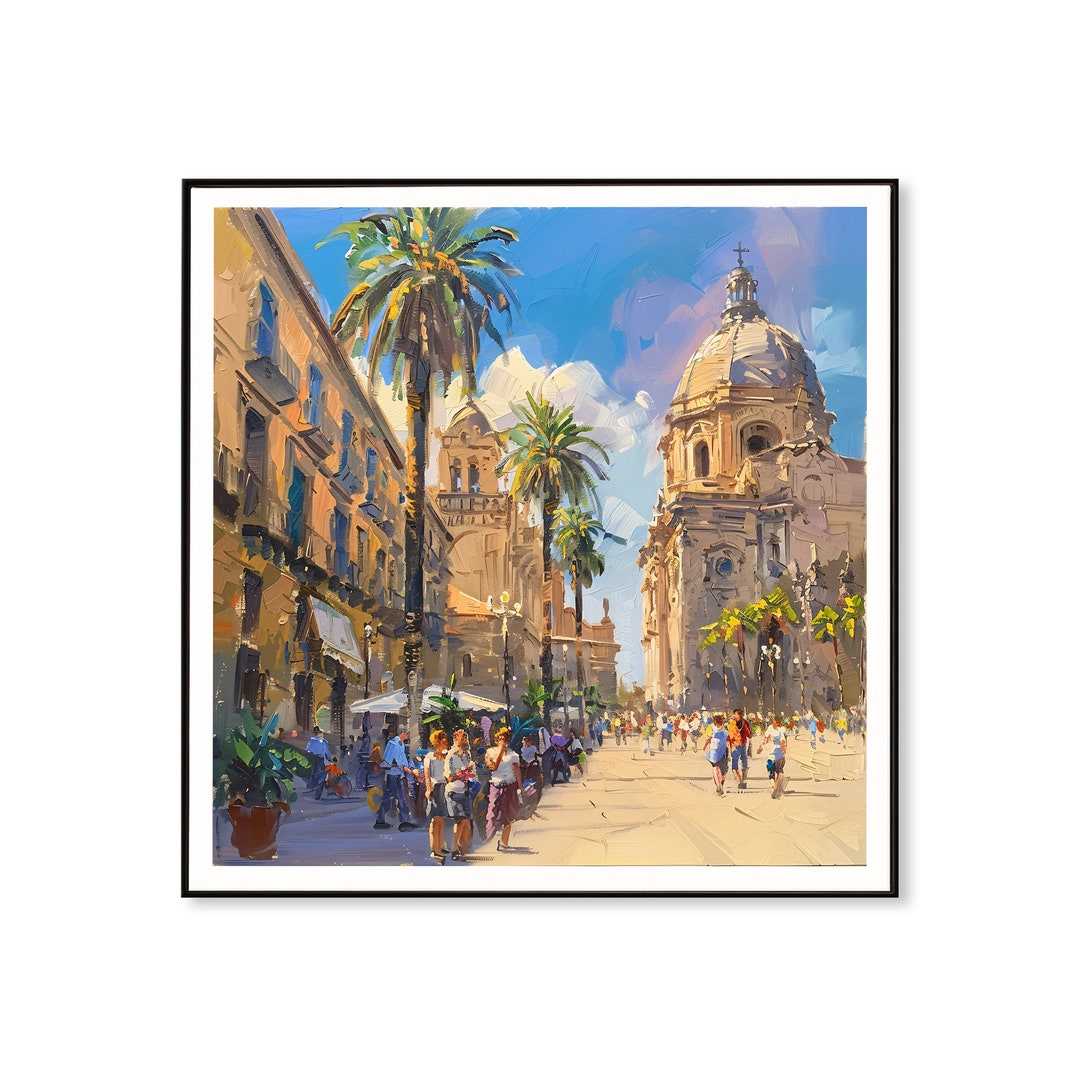 Palermo Street Art, Palermo Travel Print, Sicily Travel Print, Palermo ...