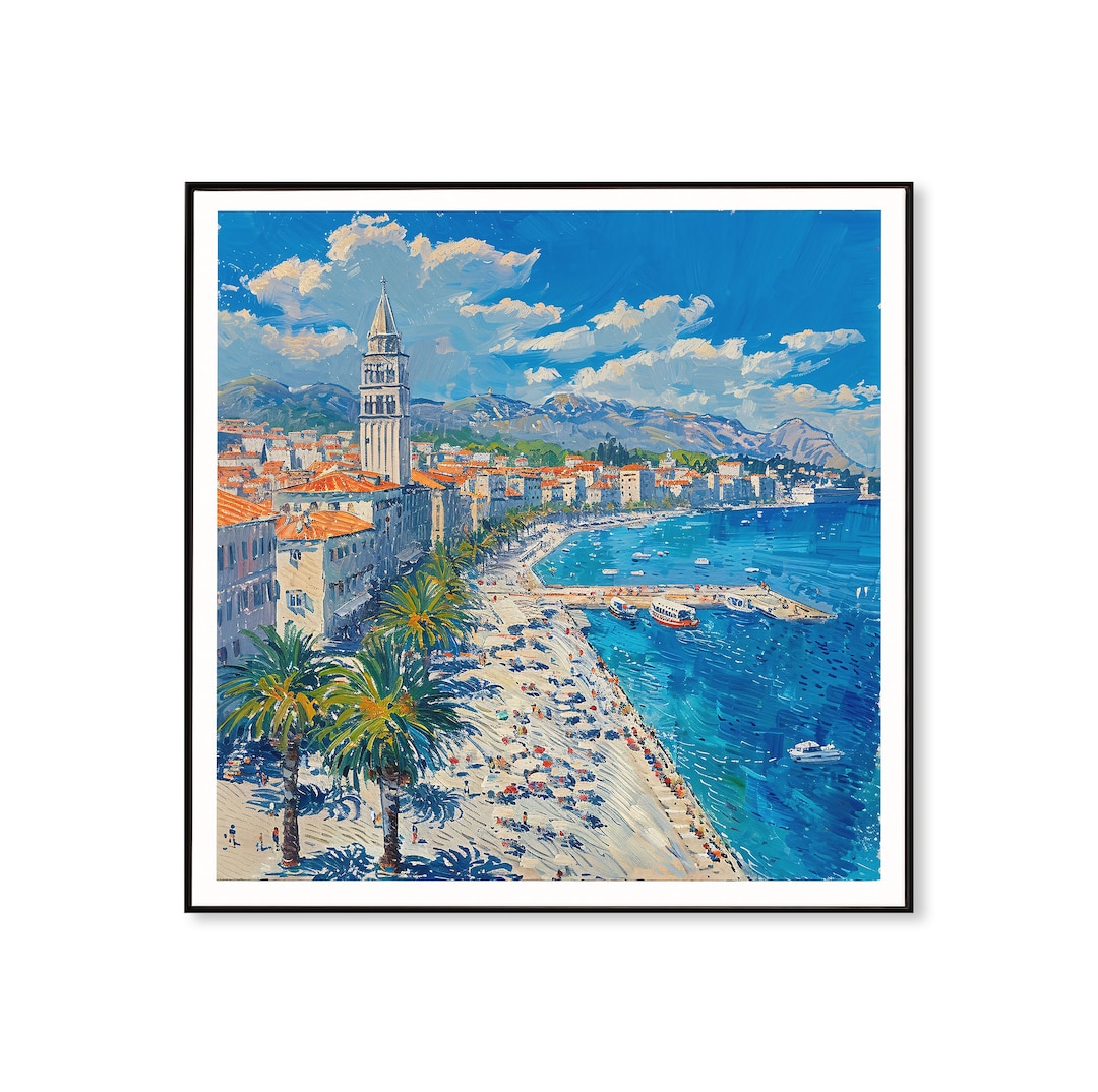 Scenic Split | Croatia, Holiday, Vacation, Croatia Print, Croatia ...