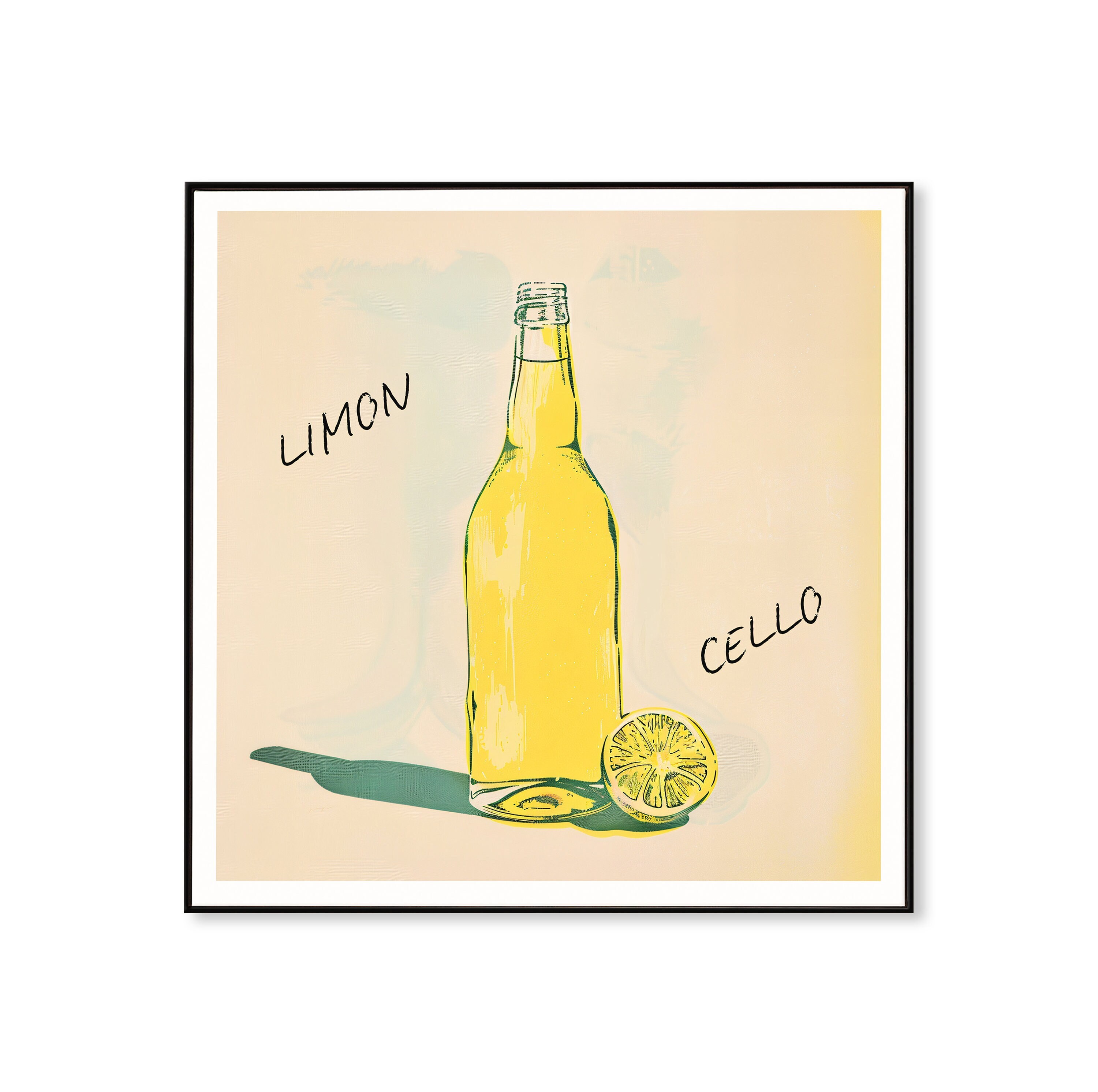 Limoncello Print, Classic Cocktail Print, Limoncello Poster, Cocktail ...