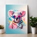 Instant Download Printable Digital Poster of Elegant Preppy Koala - Etsy