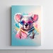 Instant Download Printable Digital Poster of Elegant Preppy Koala - Etsy