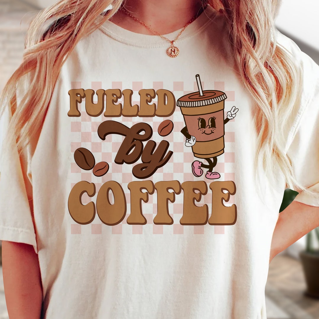 Fueled by Coffee SVG PNG PDF, Coffee Svg, Morning Svg, Breakfast Svg - Etsy