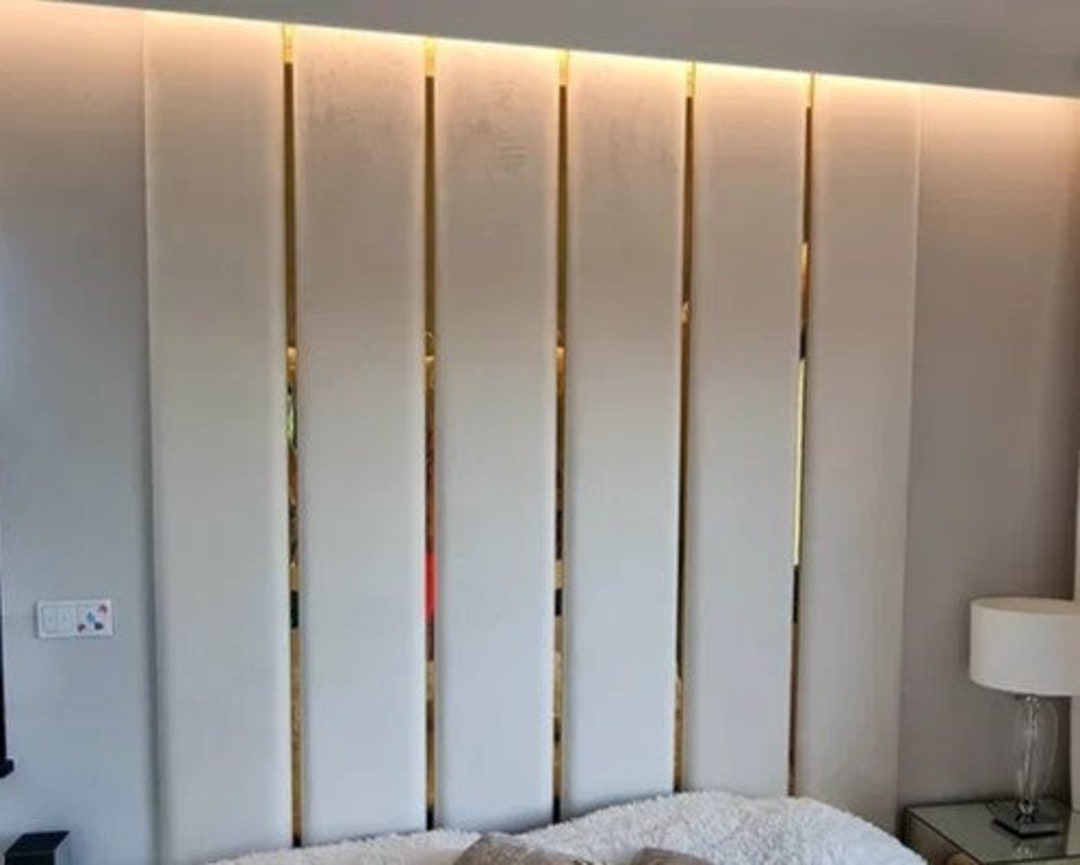 Any SIZE - Upholstered Head Panel (soft Wall Panels and Padded Boards ...