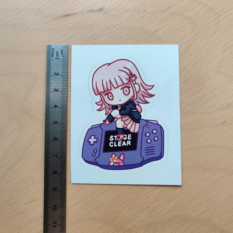 Danganronpa Chibi Stickers chiaki Nanami, Kirigiri Kyoko Set of 2 ...