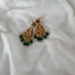 Devi Necklace Set Traditional Indian Kemp Stone Necklace Set Kemp ...