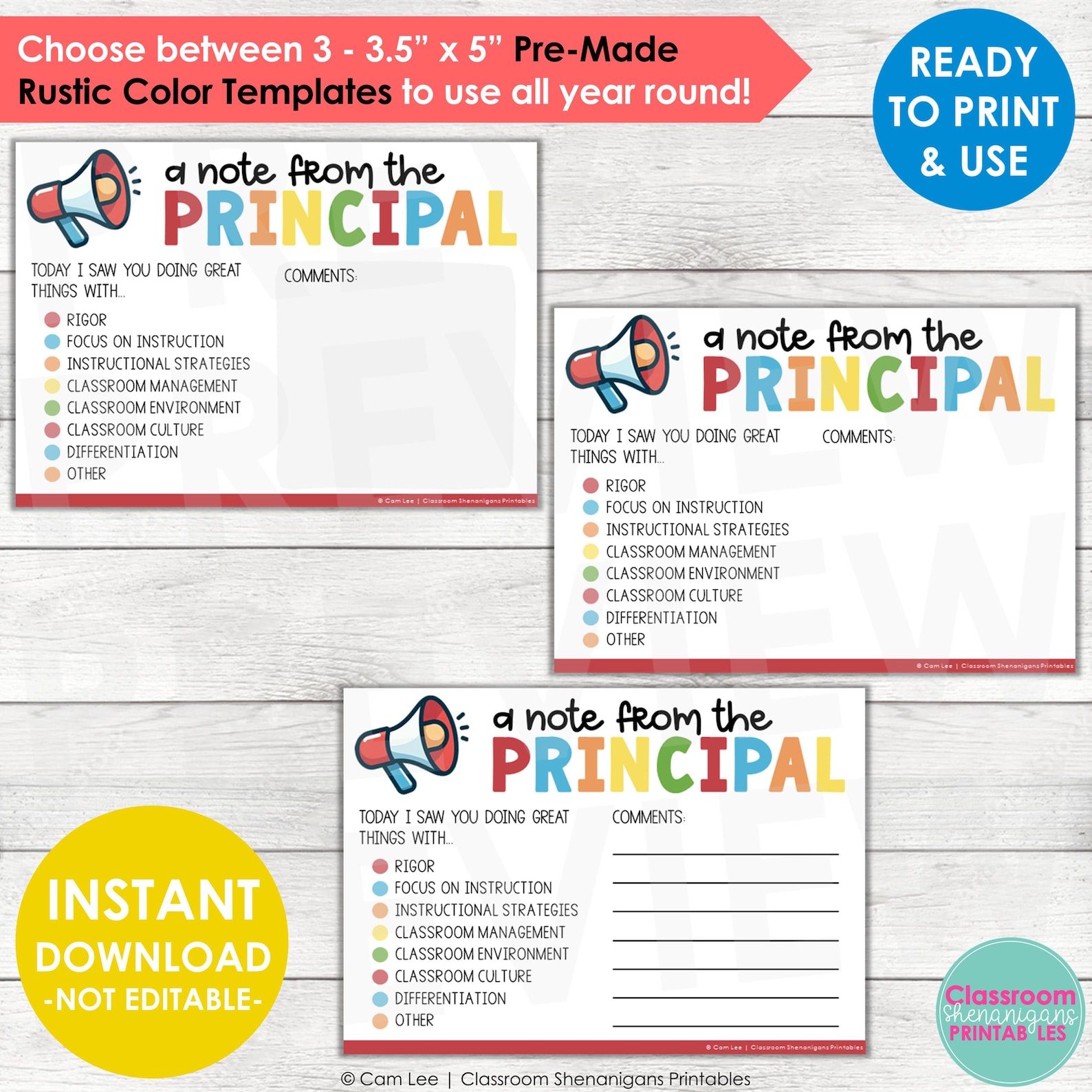 Principal Mail Printable | Principal Report | A Note From the Principal ...