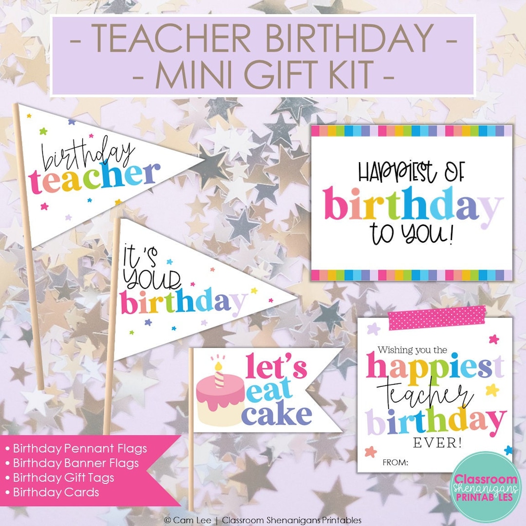Happy Birthday Printable | Happy Birthday Gift Tags | Happy Birthday ...
