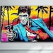 Tony Montana Graffiti Art Canvas Poster Print Modern Home Decor ...