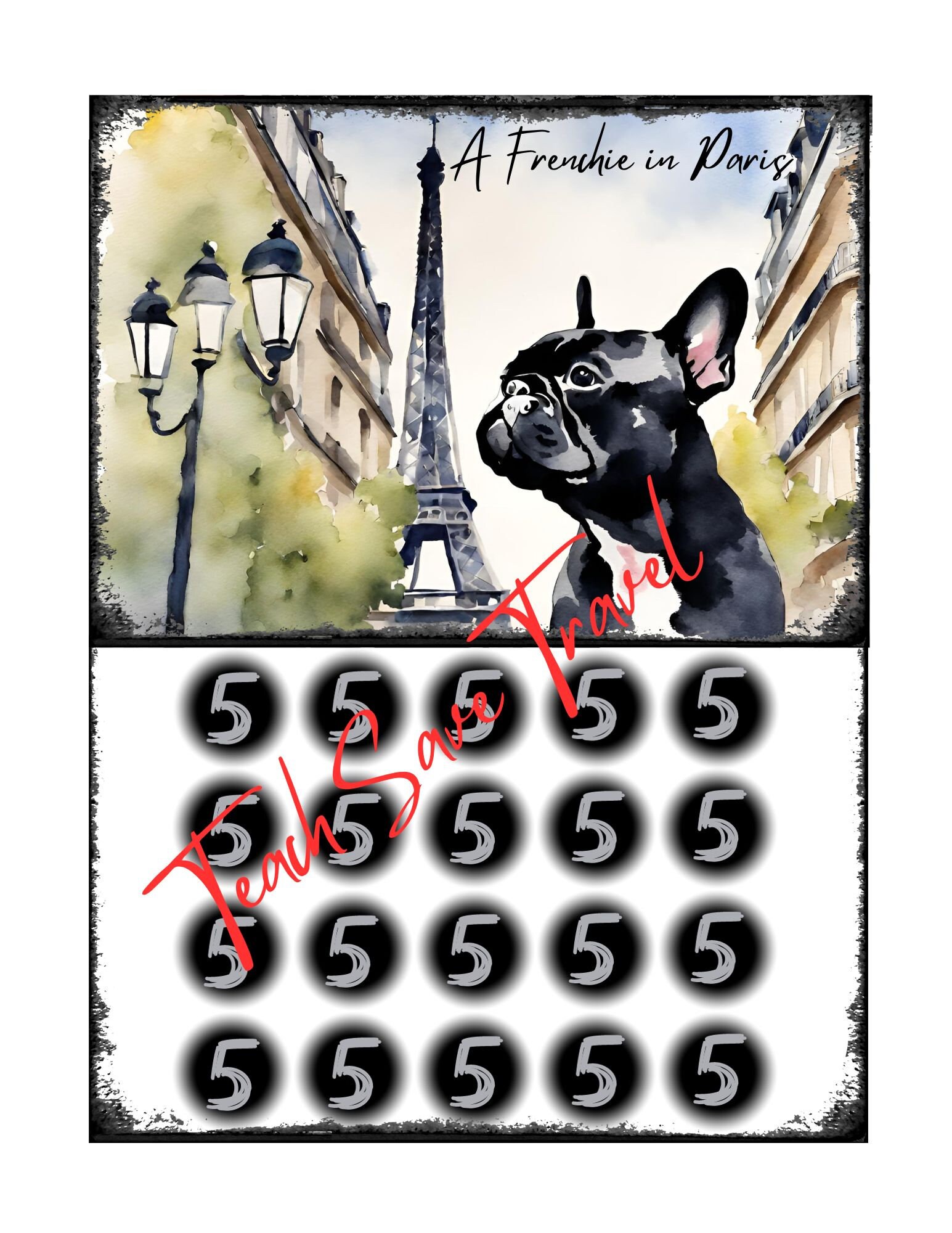 A Frenchie in Paris - Etsy