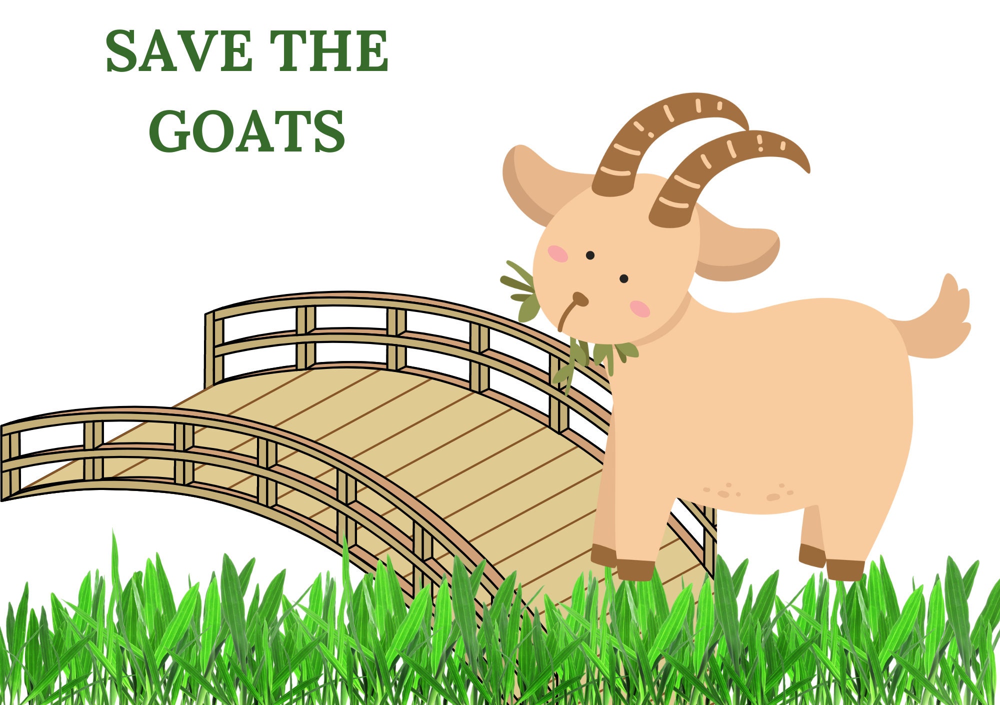 Save the Goats Savings Challenge - Etsy