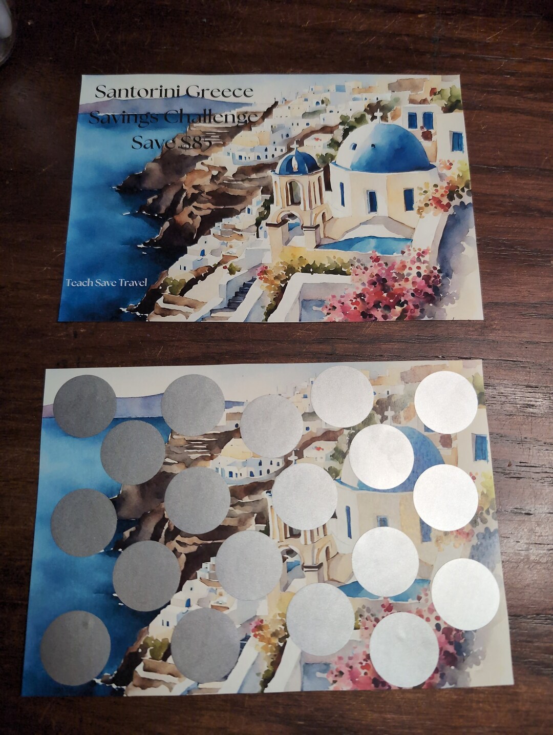 Greece Savings Challenge - Etsy