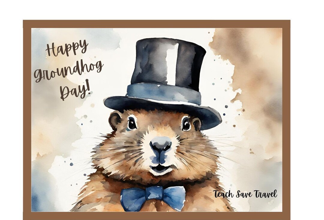 Groundhog Day Savings Challenge - Etsy