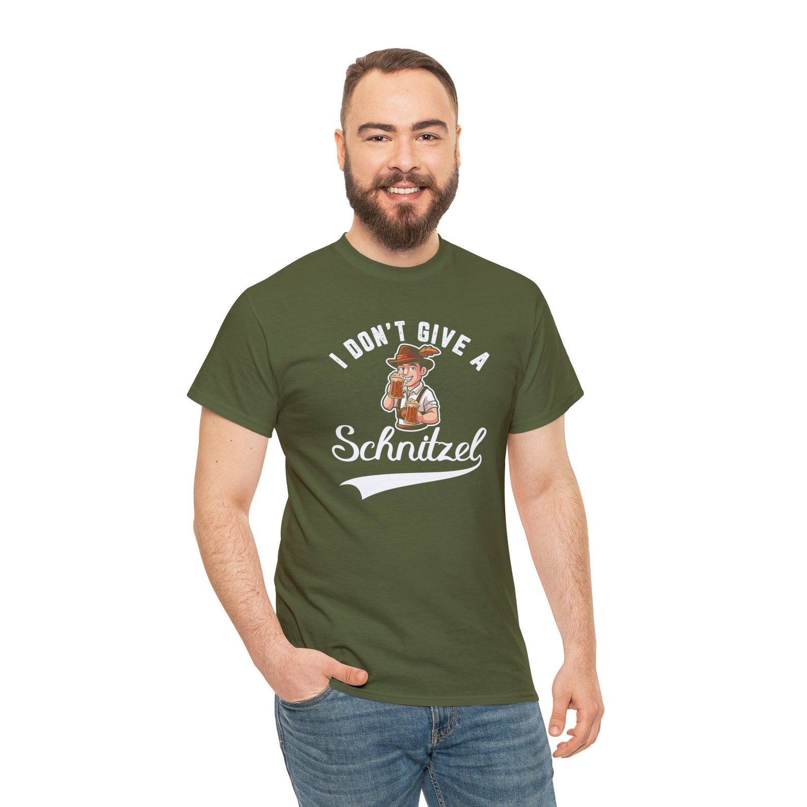 I Don't Give a Schnitzel Shirt, Witty Tee, Schnitzel Humor, Oktoberfest ...