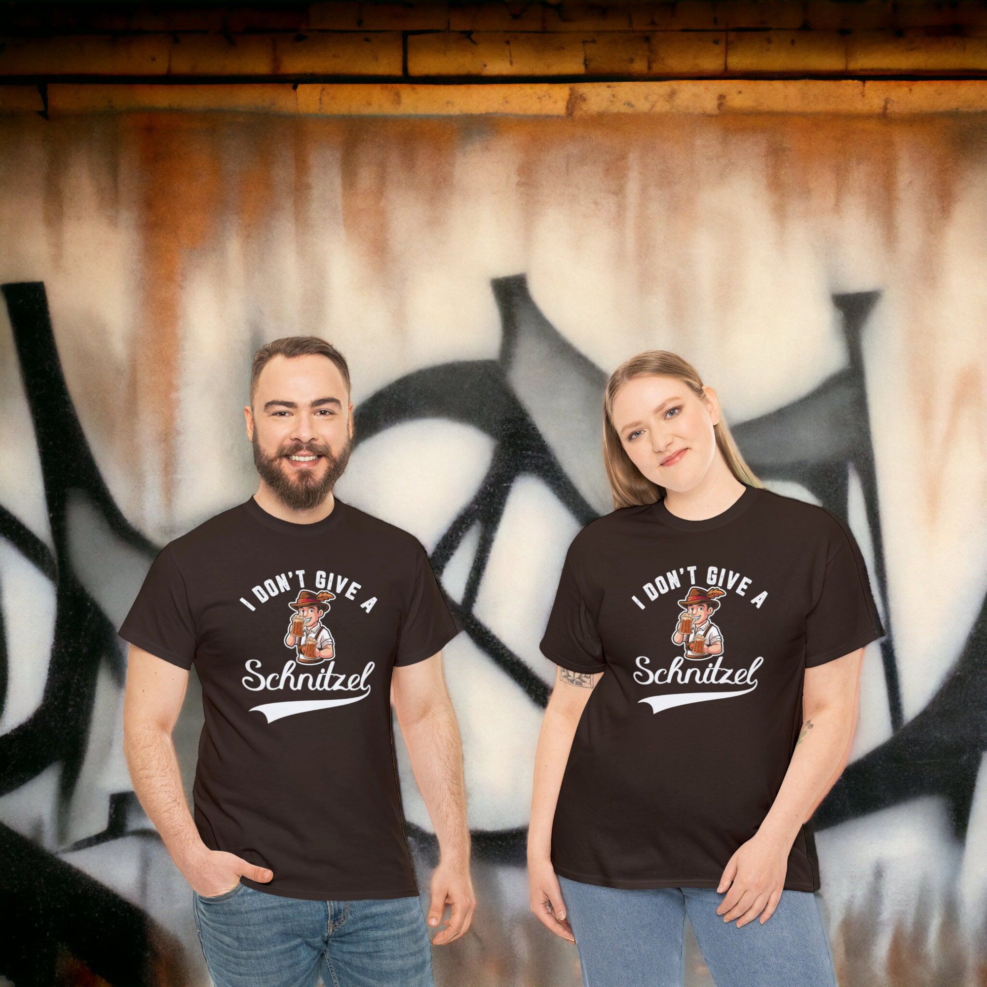 I Don't Give a Schnitzel Shirt, Witty Tee, Schnitzel Humor, Oktoberfest ...