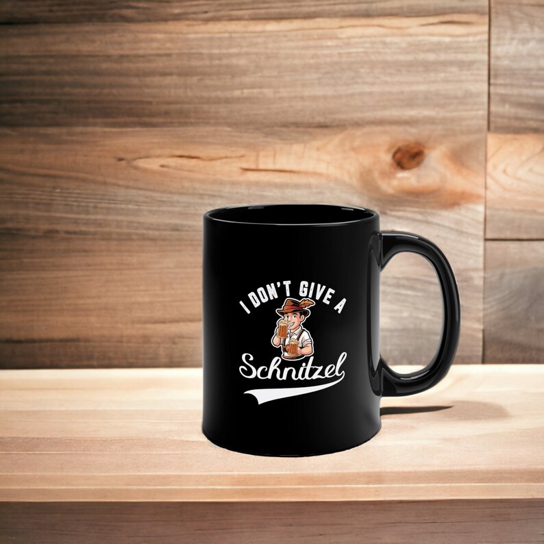 I Don't Give a Schnitzel Mug, Gift for Her, Gift for Him, Office Mug ...
