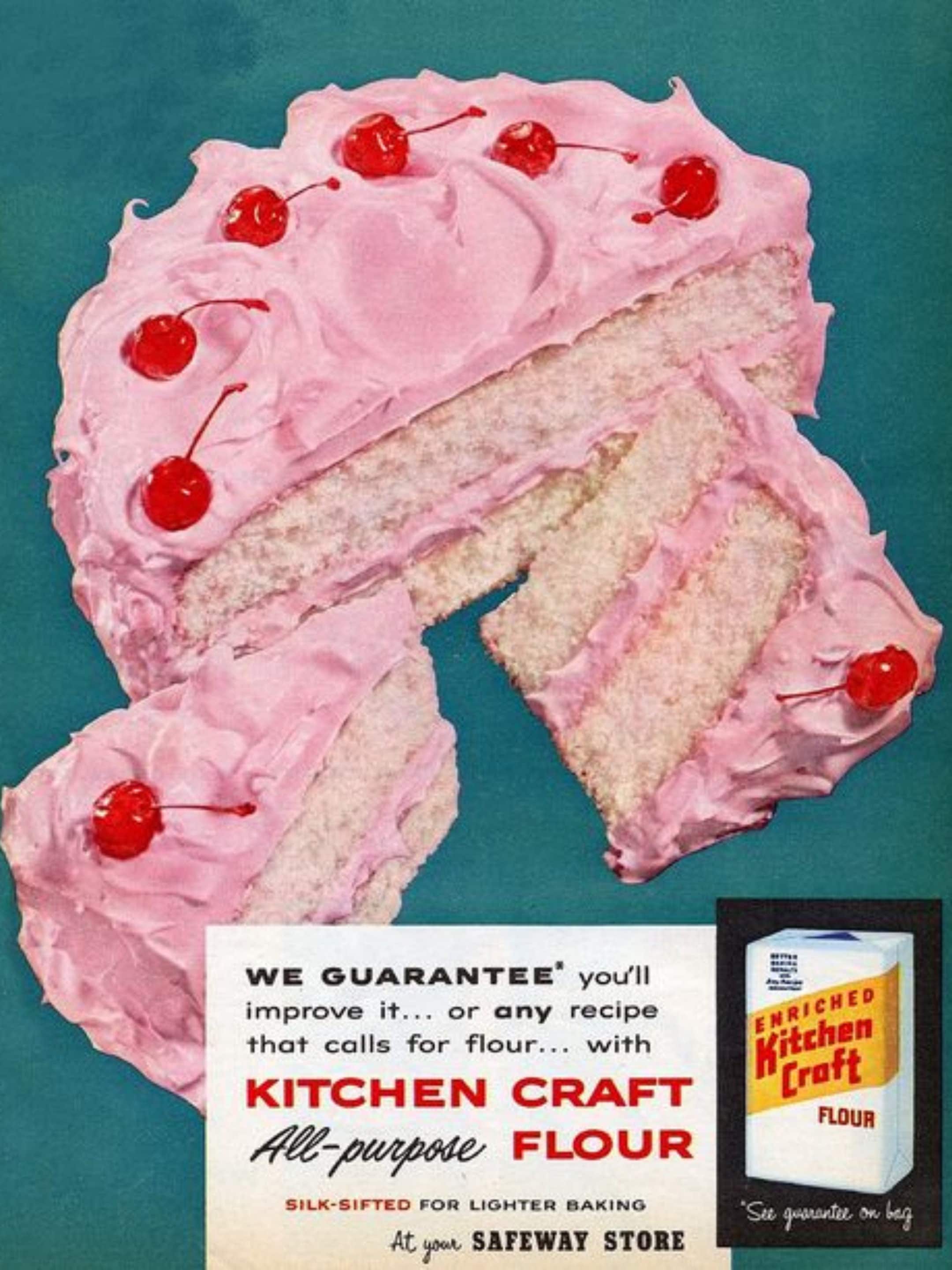 Vintage Cake Ad