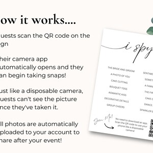 I Spy Wedding Game With QR Code | Wedding Photo Hunt Game | Reception ...