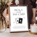 Playing Cards Guest Book Sign Wedding Guestbook Sign Unique Guestbook ...