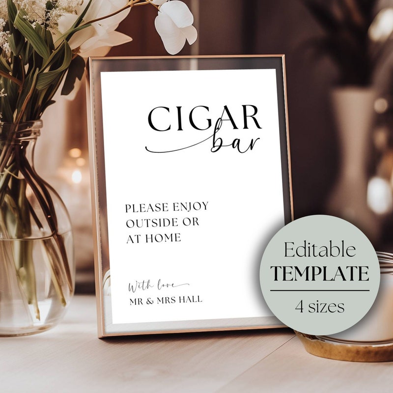 Cigar Bar - Etsy