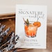 Bar Sign Paloma | Signature Drinks Sign | Our Signature Cocktail ...