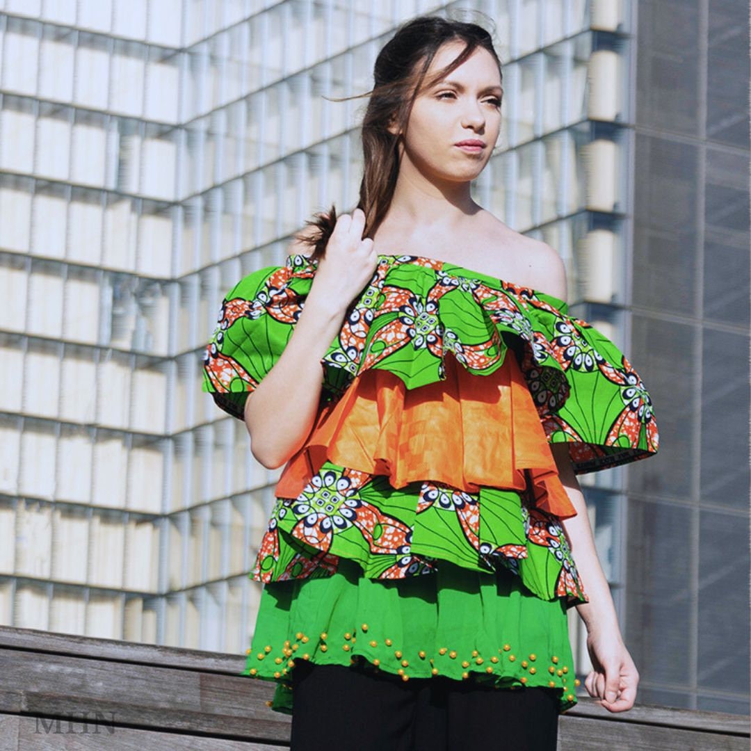 Shweshwe Fabric Low-cut Clothing Spring Clothing Shweshwe African ...