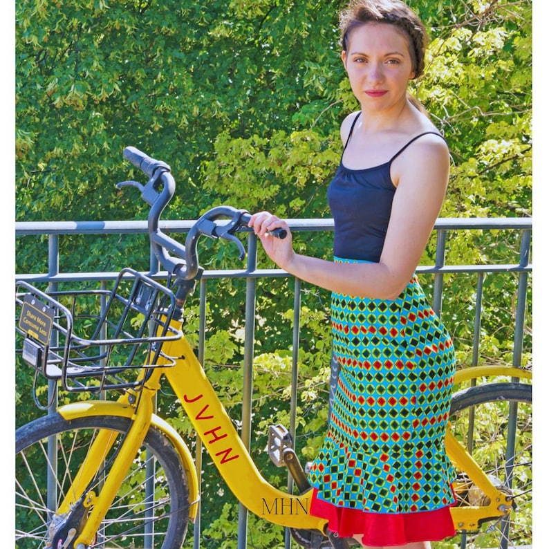 Shweshwe Skirt | Skirts | Shweshwe Fabric | Shweshwe | Ankara Fabric ...