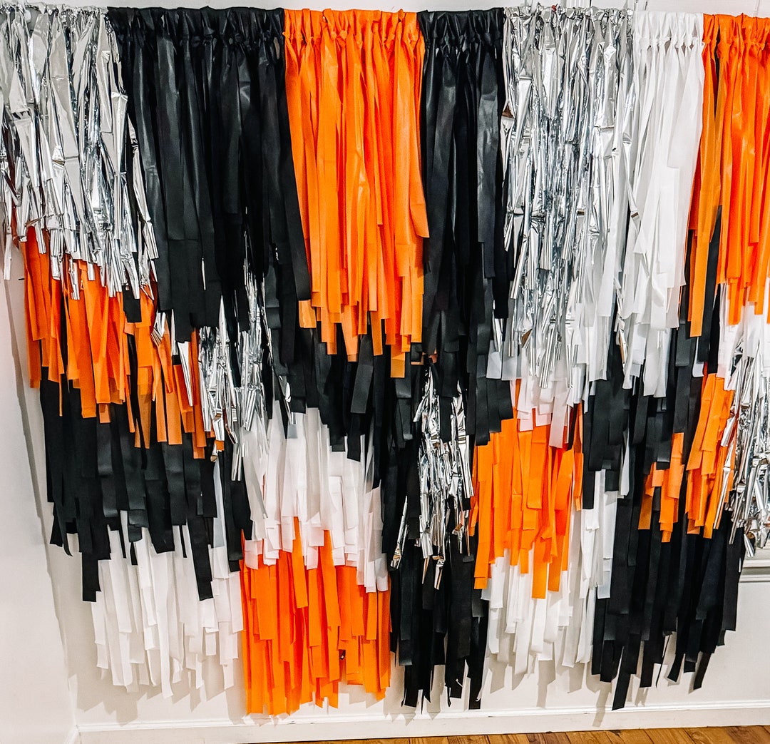 6 X 7 Fringe Backdrop, Halloween Backdrop, Trunk or Treat, Photo ...