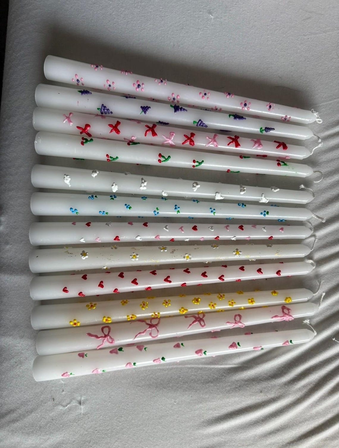 Custom Taper Candles - Etsy