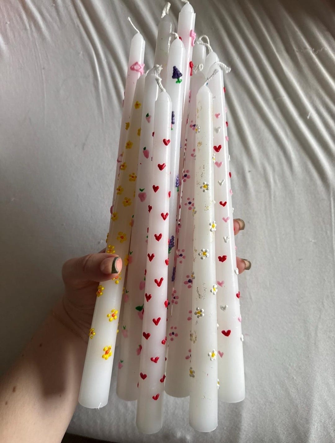 Custom Taper Candles - Etsy