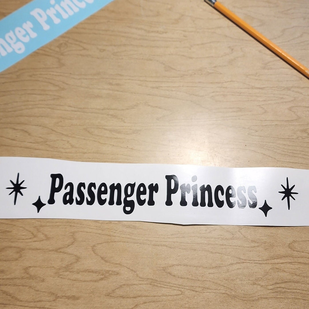 Vinyl Stickers / Passenger Princess - Etsy