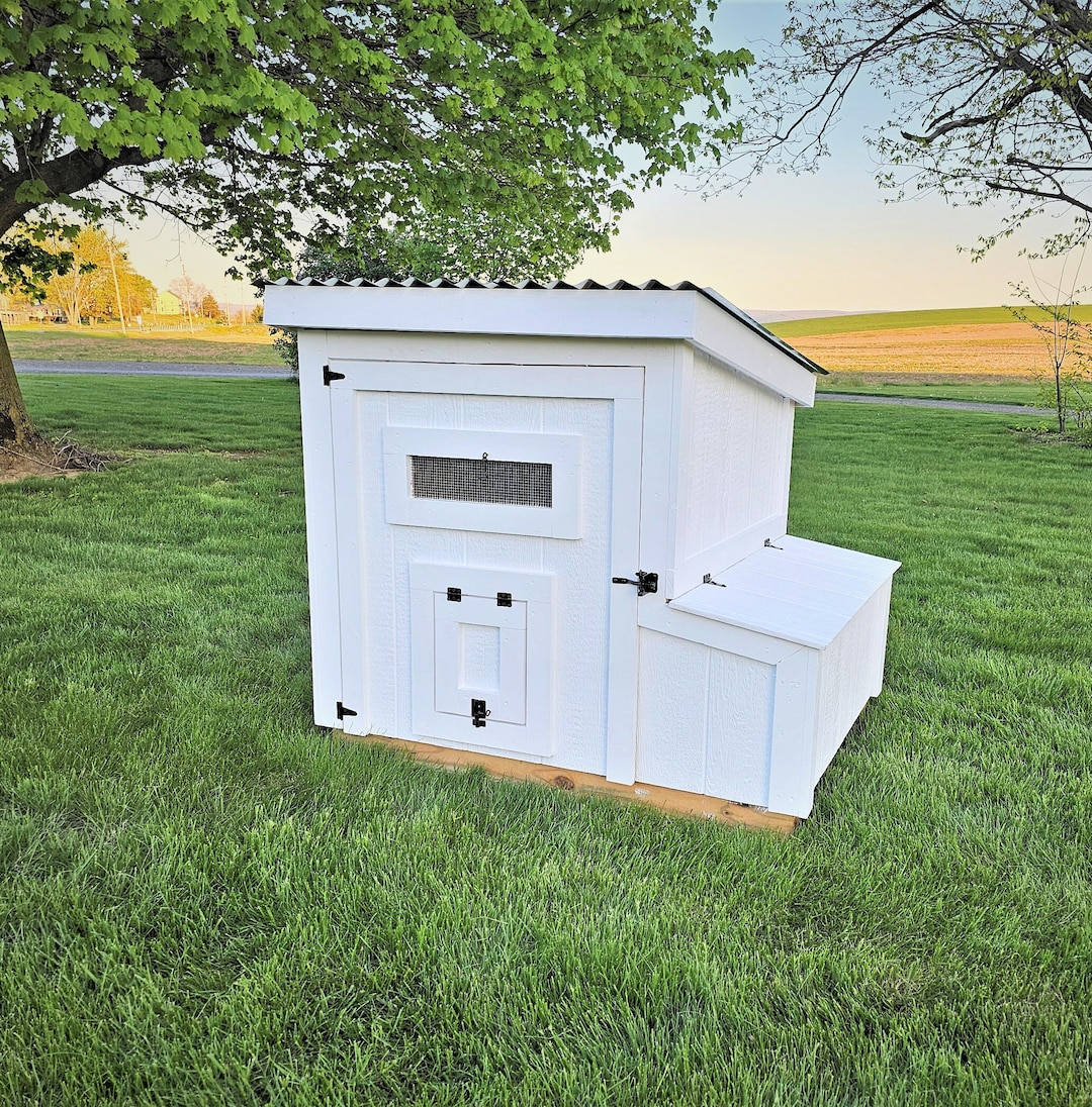 How to Build A Chicken Coop for 3-5 Chickens / Diy / Step by Step Guide ...