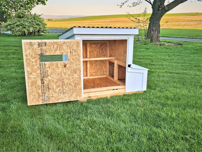 How to Build A Chicken Coop for 3-5 Chickens / Diy / Step by Step Guide ...