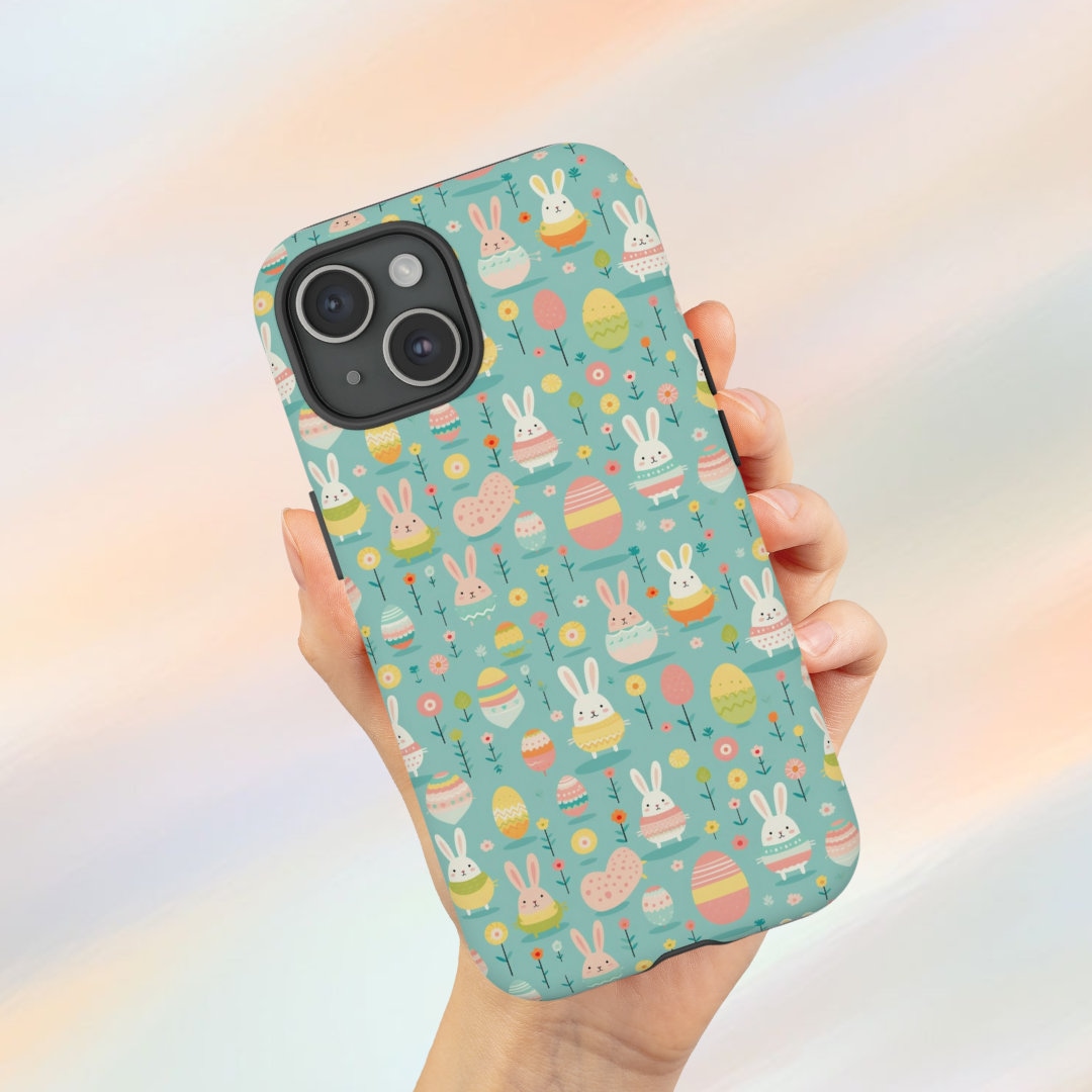 Spring, Easter Phone Case, Bunny Phone Case, Cute Phone Case, Spring ...