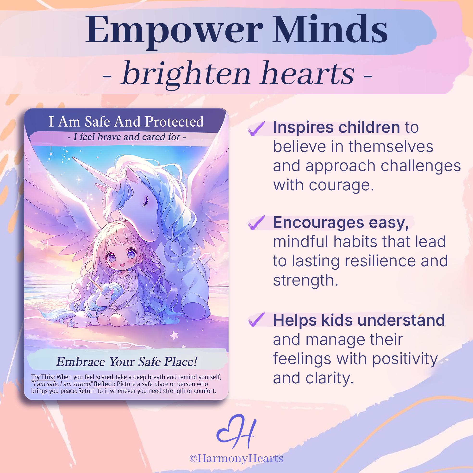 Positive Affirmation Cards for Girls – Boost Self Confidence & Self ...