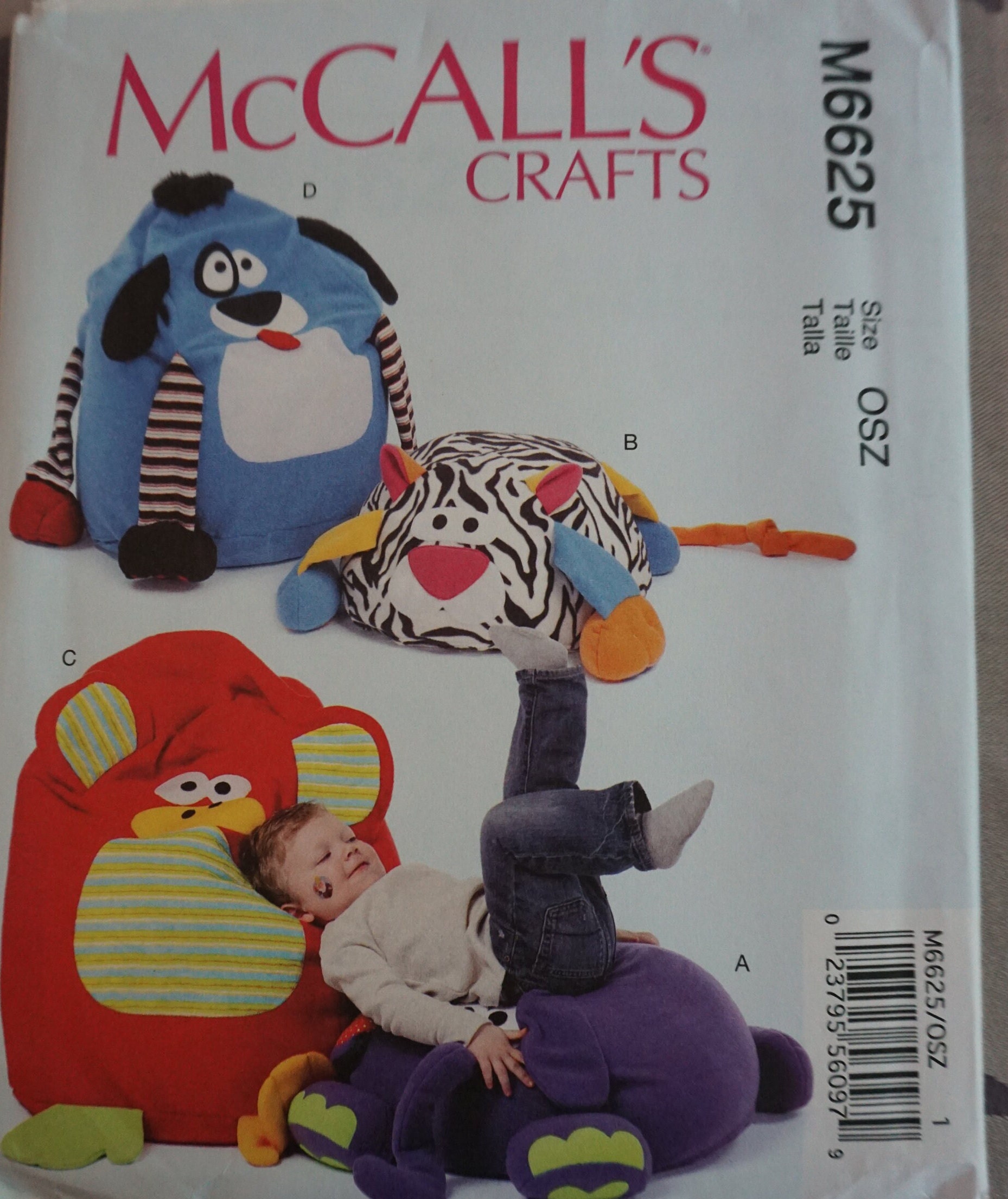 Child's Pouf Chair Pattern - Etsy