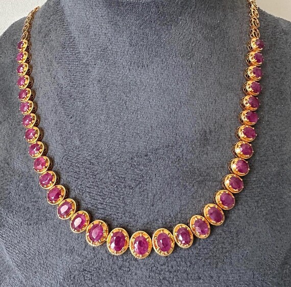 Certified Unheated Natural Burma Mogok Ruby 18k solid… - Gem