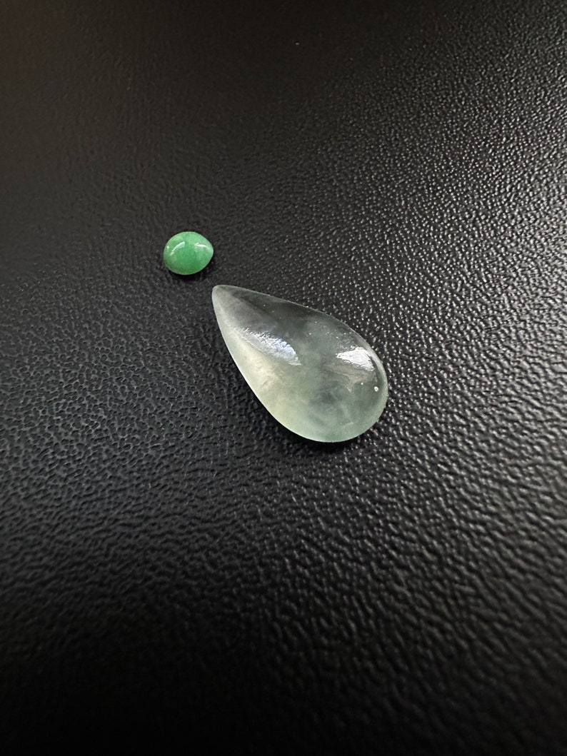 Natural Burmese Jadeite Jade Icy Oil White, Water,green and Brown ...