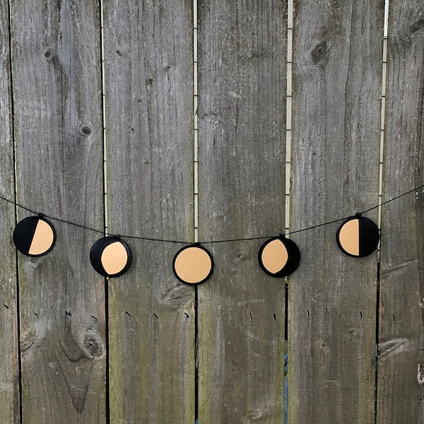 Moon Garland - Etsy
