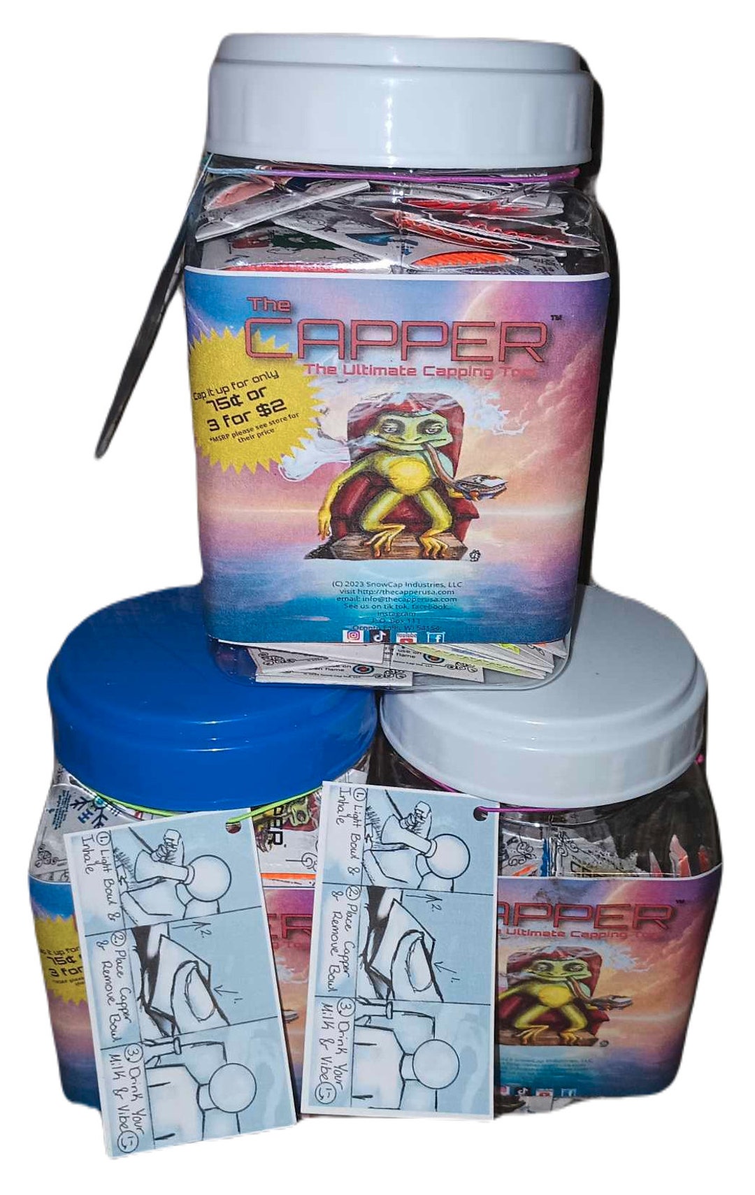 The Pipe Capper™ 100-count Retail Display Pack - Etsy