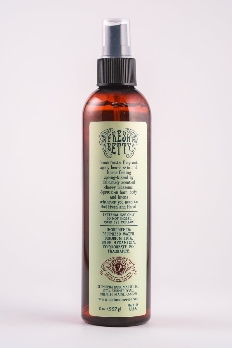 Cherry Blossom Linen/body Spray | Fresh Betty - Etsy