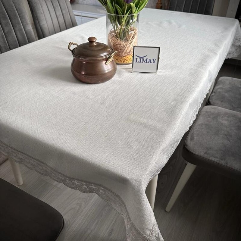 Jute Tablecloth - Etsy