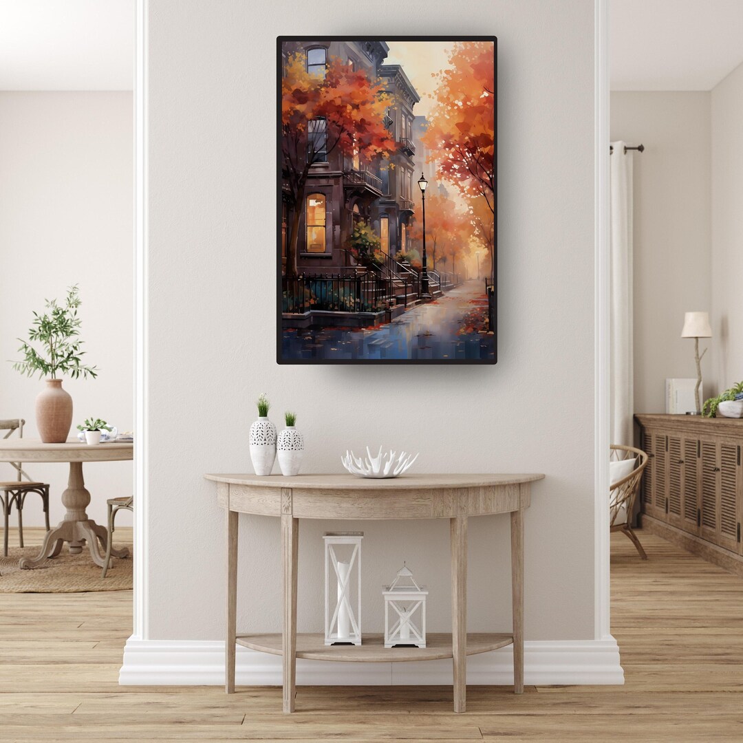 Digital Print | Autumnal Poster | Printable Watercolor Art | Room Wall ...