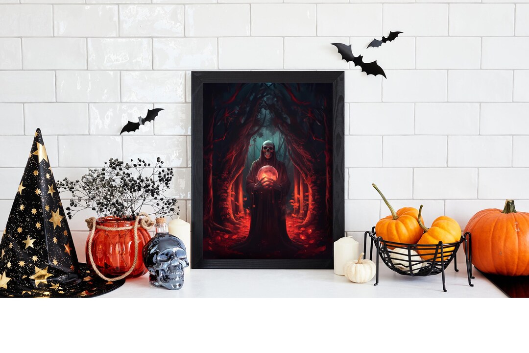 Digital Prints | Halloween Poster | Halloween Art | Room Wall Art ...