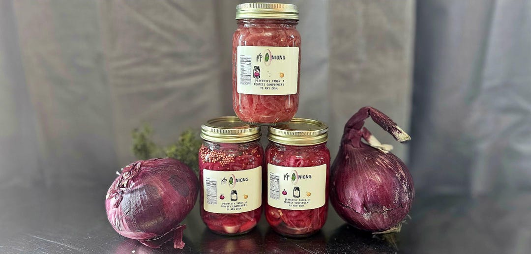 KP kyle's Pickled Onions 16 0z Jars - Etsy