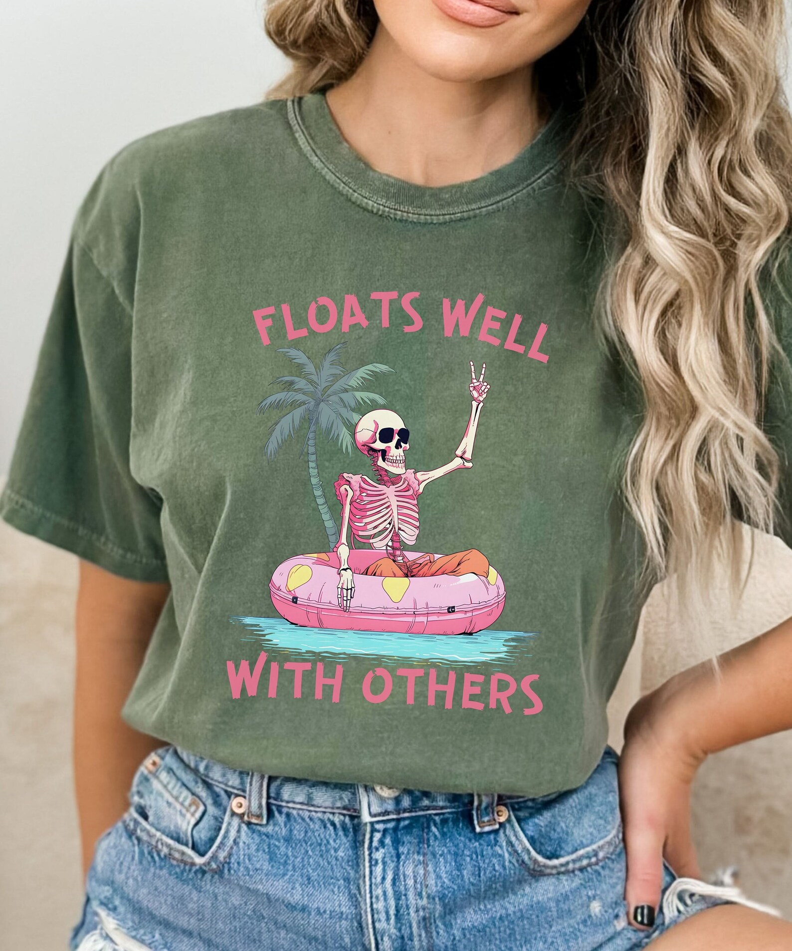 Floats Well With Others, Lake Shirt, Float Shirt, Floating the River ...