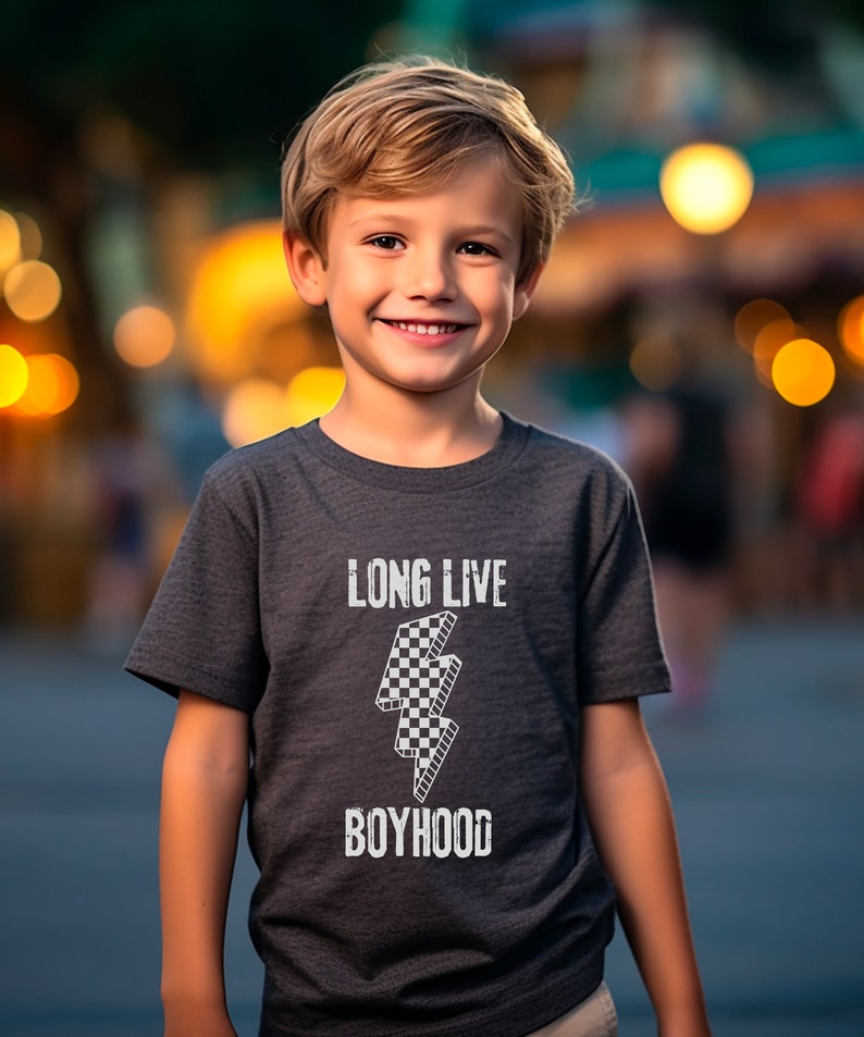 Long Live Boyhood, Toddler Shirt, Toddler Shirt Boy, Boys Shirt, Youth ...