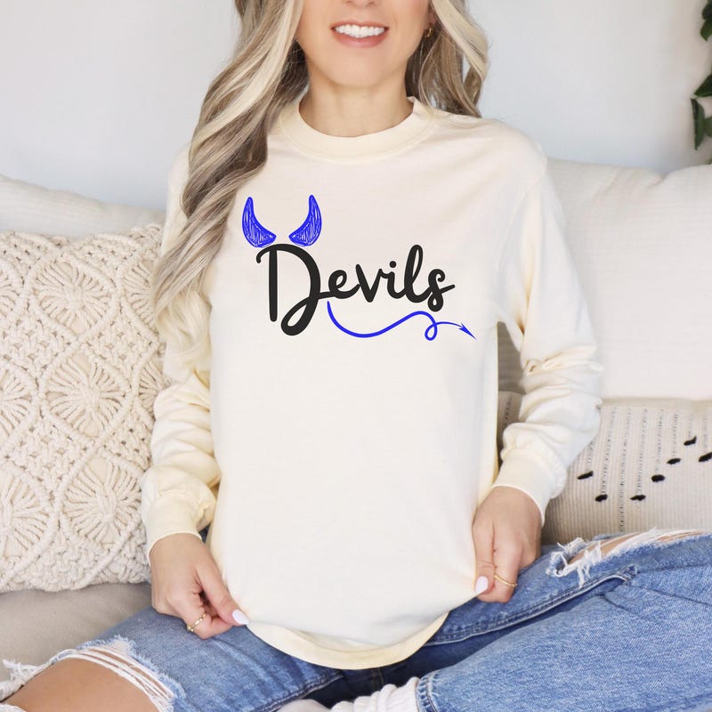 Blue Devils Shirt - Etsy